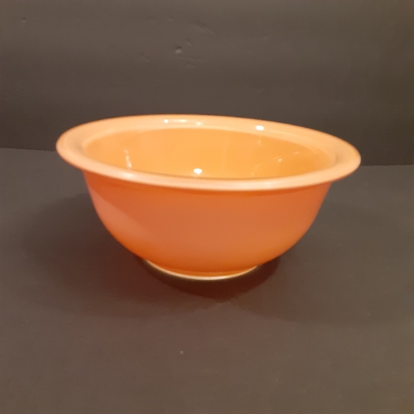 Pyrex | Kitchen | Vintage Pyrex 322 2 Toned Blushapricot Clear Glass ...